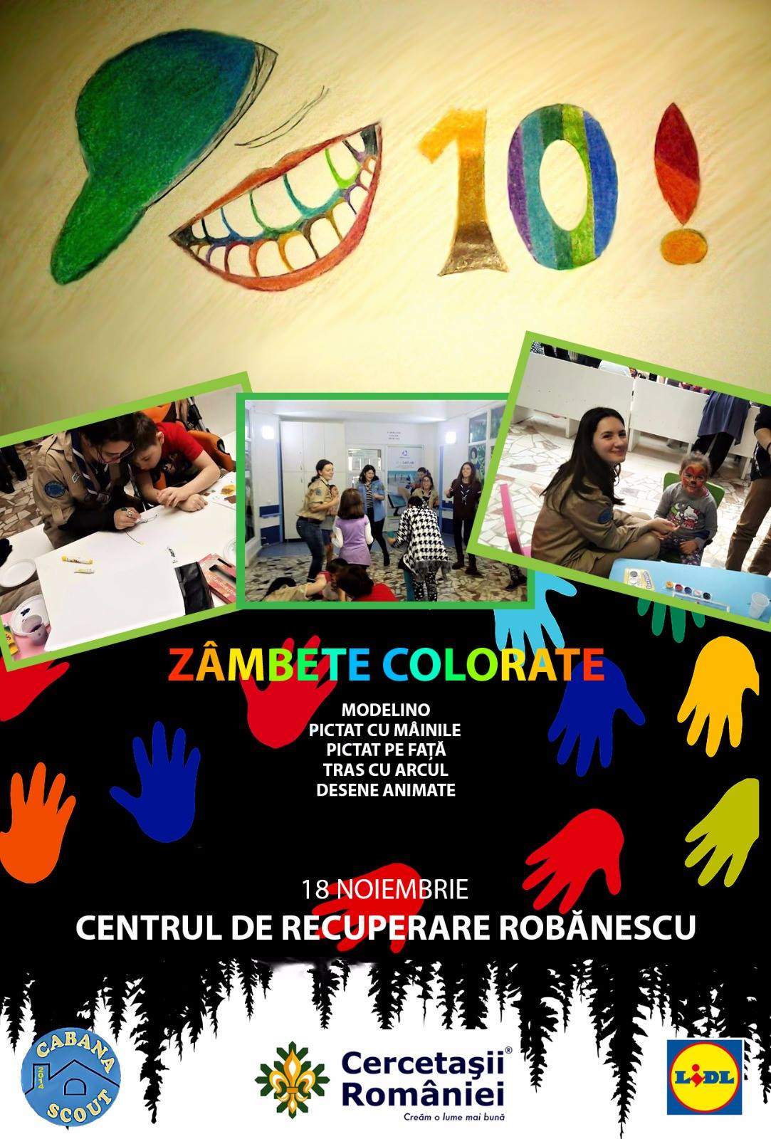 Proiect- “ZAMBETE COLORATE” – Cabana Scout